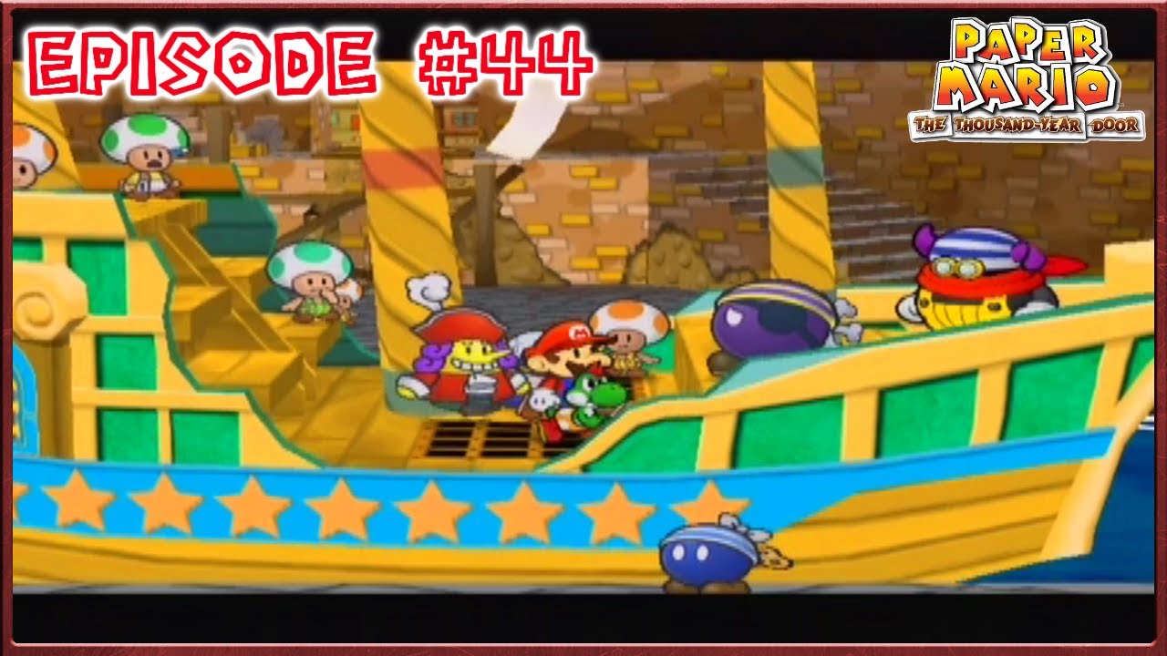 Paper Mario: The Thousand-Year Door - The Hunt For Admiral Bobbery ...