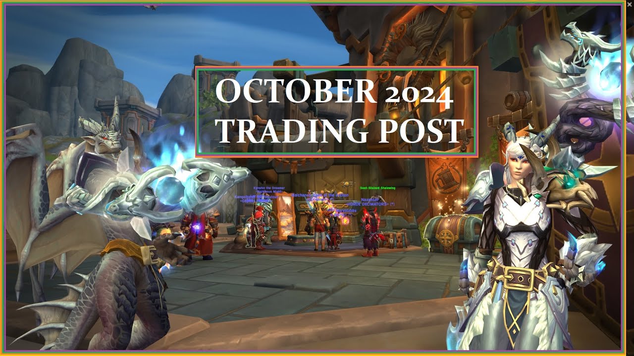 OCTOBER TRADING POST 2024 🎃 - YouTube