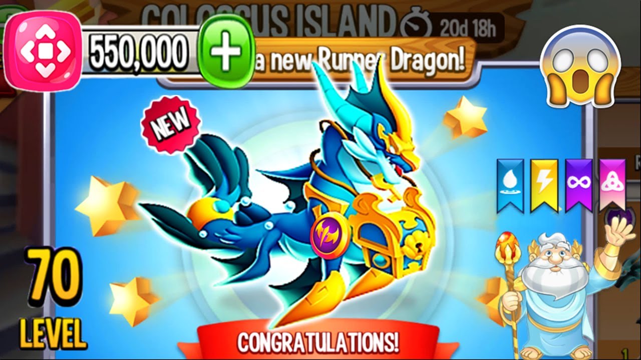 Dragon City: Trench Dragon, plus all Abyssal Trench Island | Completed ...