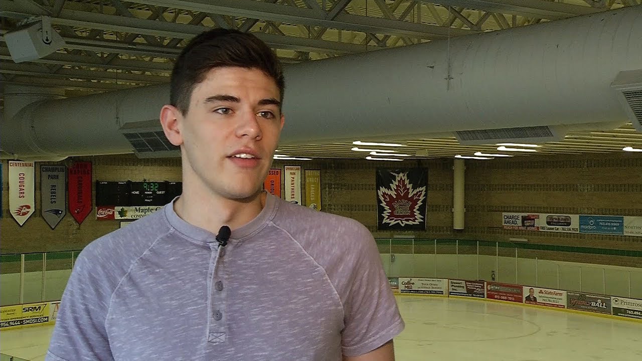 Goalie Ethan Haider drafted by Nashville - YouTube