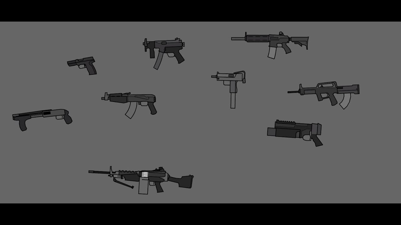 Mass Gun animation test - YouTube