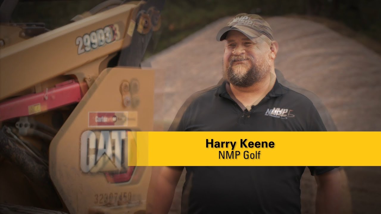 Contractor Reimagines Golf Courses With Cat® Rental Equipment - YouTube