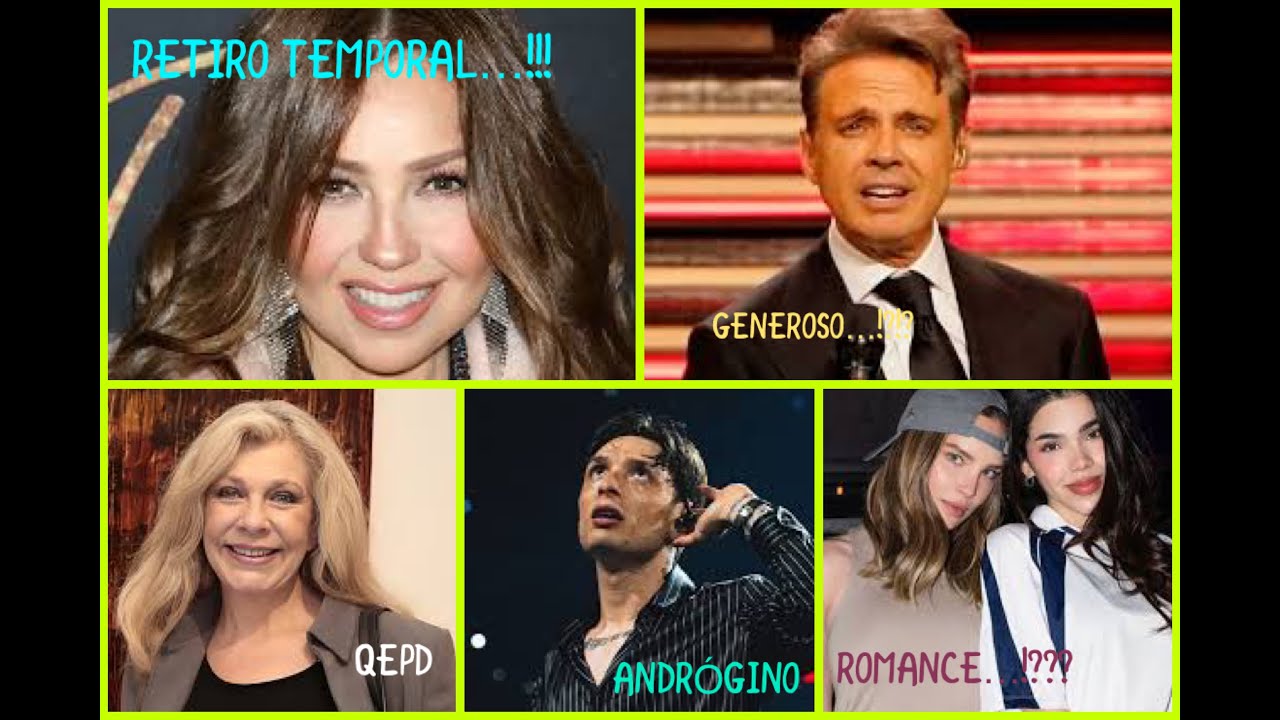 HOY: BELINDA Y KENIA OZ, LUIS MIGUEL, PESO PLUMA, ERNESINA SODI, THALÍA ...