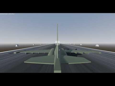 Godot Flight Simulator takeoff from multiple perspectives - YouTube