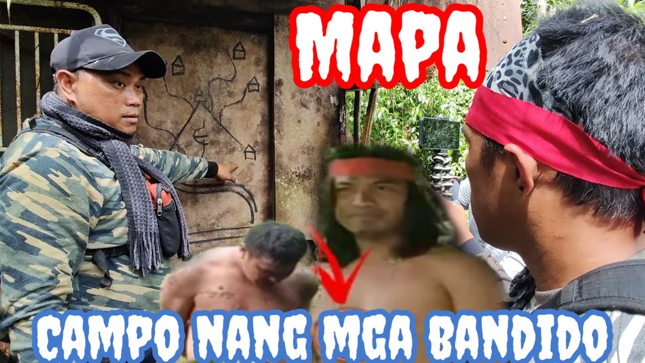 Mapa ng nga bandido kong saan nilagay si alpha charls limang kampo ...