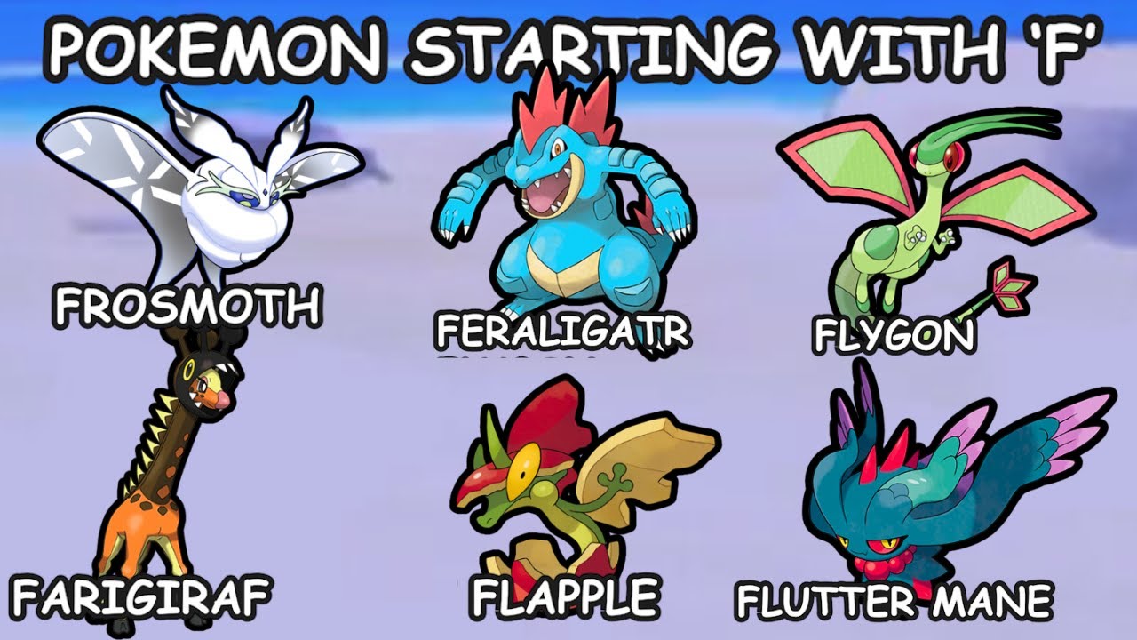 FULL 'F' LETTER TEAM DESTROYS EVERYTHINGON POKEMON SHOWDOWN!! - YouTube