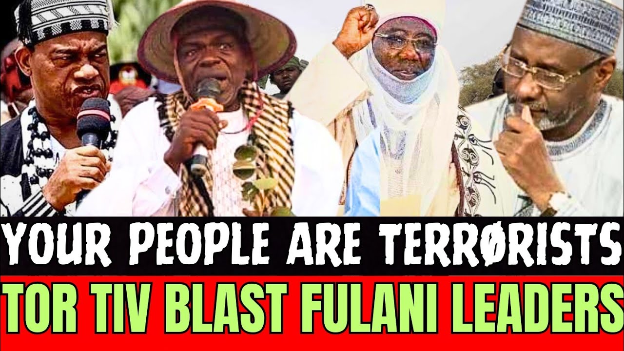 The King of Tiv People ( Tor Tiv) Blast Fulani Leaders For Defending ...