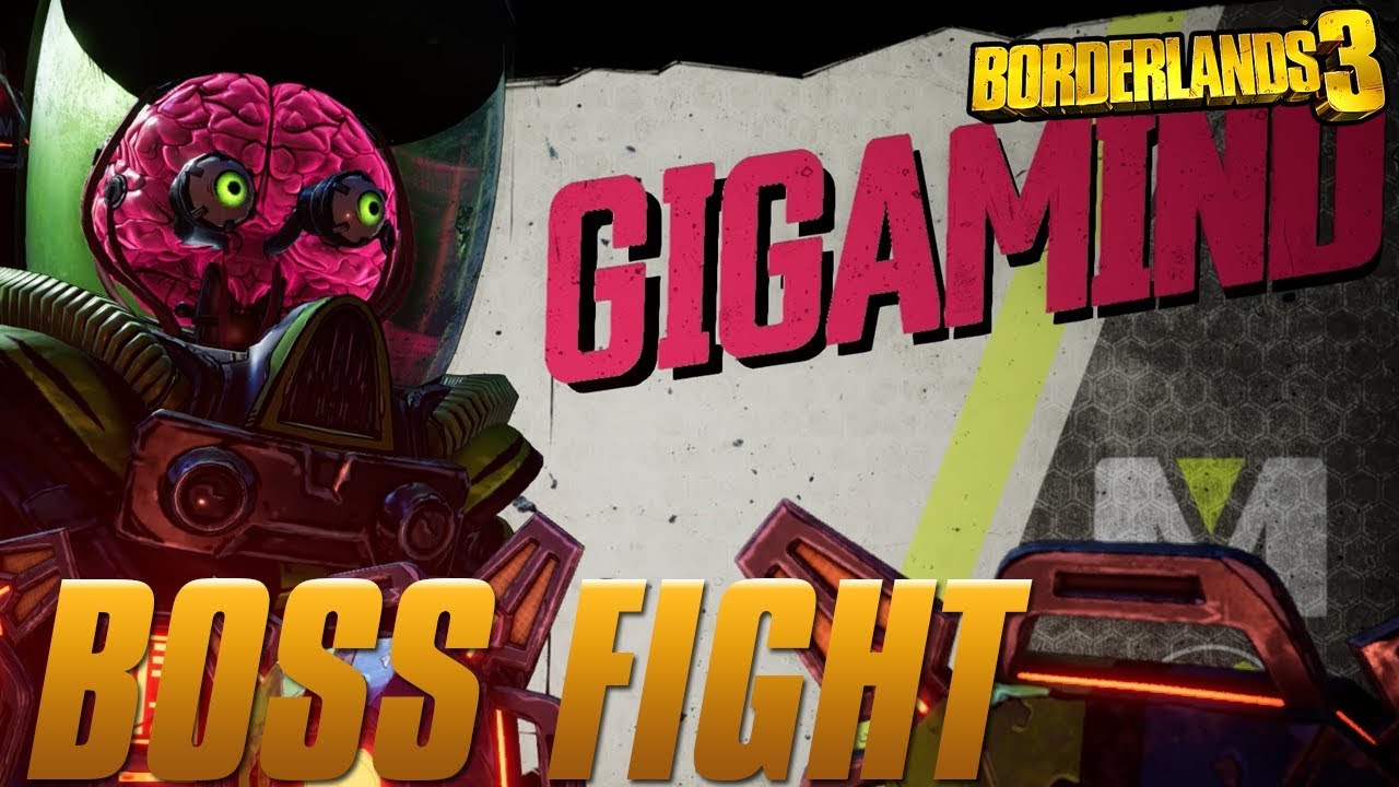BORDERLANDS 3 - Gigamind Boss Fight - YouTube