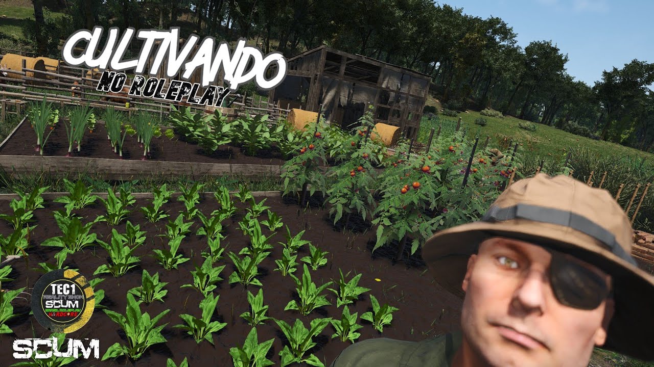 TEC1 Roleplay SCUM Hardcore - Plantando minha orta - YouTube