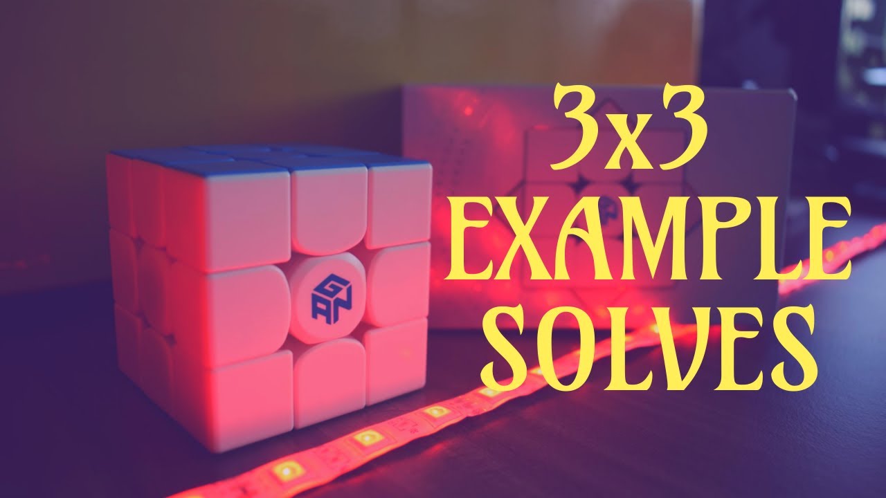 3x3 Advanced Example Solves | Exemple de rezolvare - YouTube