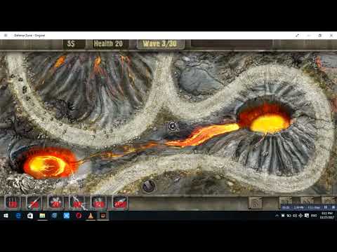 Defense Zone Original Mission 4 Wave 3 - YouTube