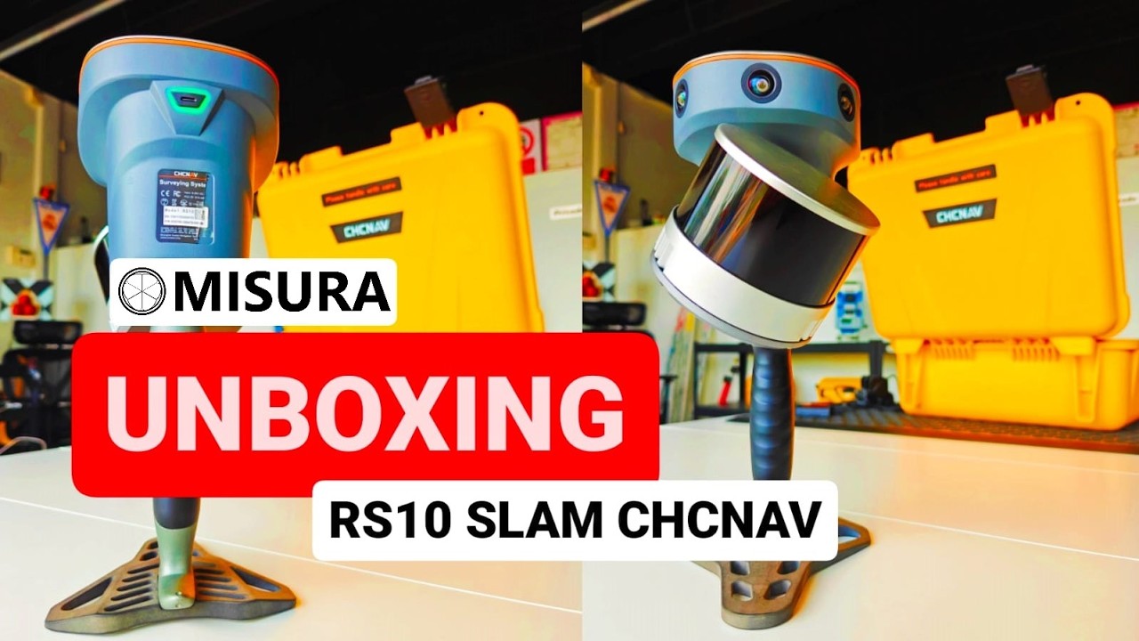[UNBOXING 2025]🧡 RS10 SLAM CHCNAV 👉 Escáner Láser 3D Portátil para Topografia y Arquitectura ...