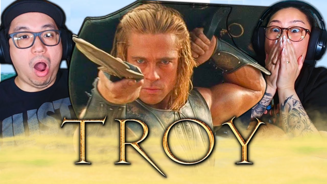First Time Watching TROY (2004) | Brad Pitt as Achilles Was INSANE ...