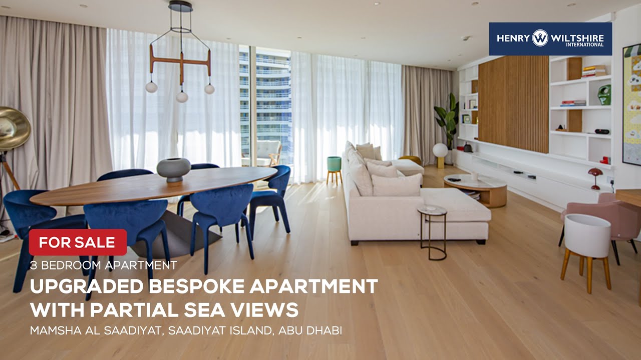 Upgraded bespoke apartment with partial sea views - YouTube