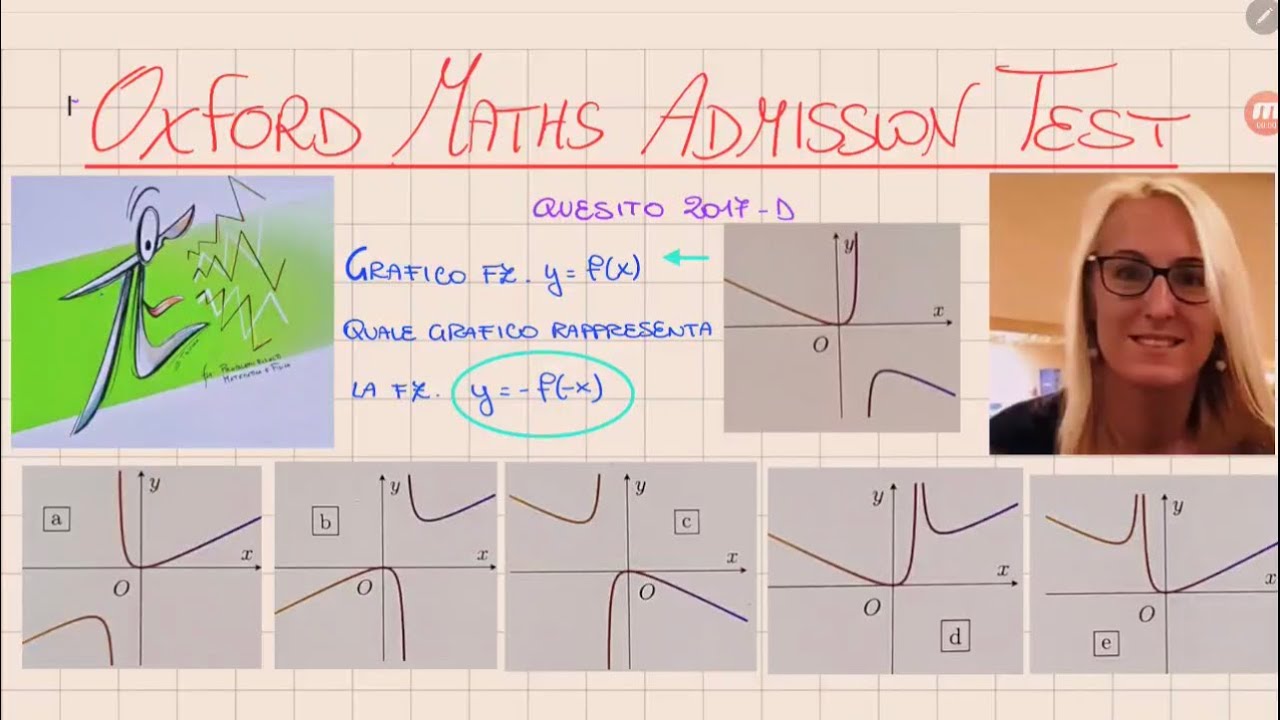 OXFORD MATHS ADMISSION TEST: quesito 2017-D - YouTube