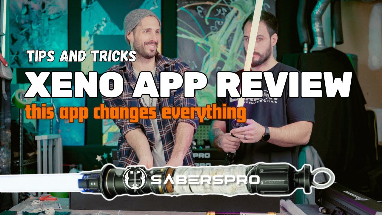 XENOPIXEL SABER APP REVIEW (XENO) - YouTube