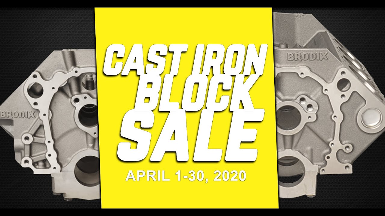 BRODIX Cast Iron Block Sale - YouTube