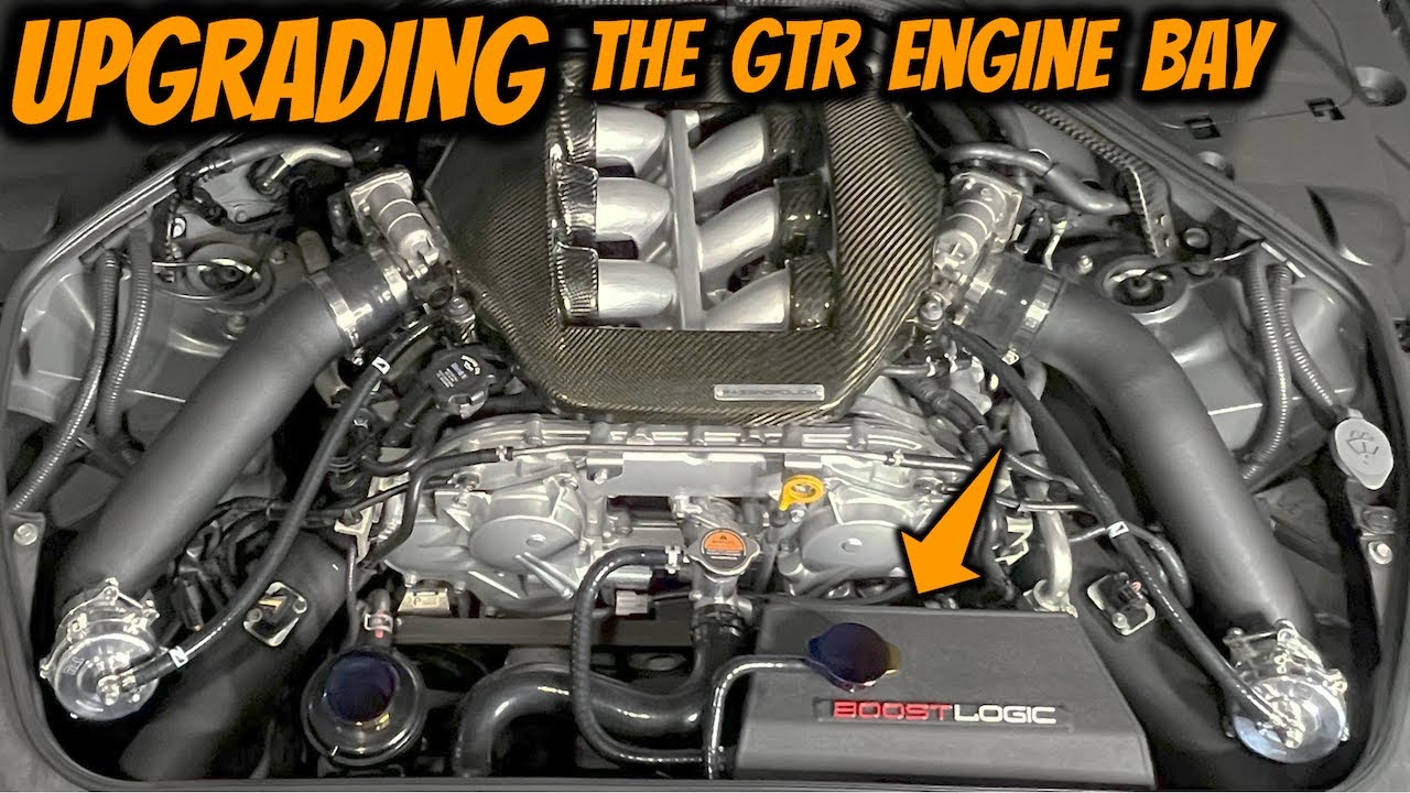 Best R35 GTR Coolant Tank | Godzilla Engine Bay Transformation 🔥 - YouTube