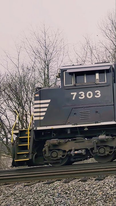7303 and 7247 NS Locomotives - YouTube