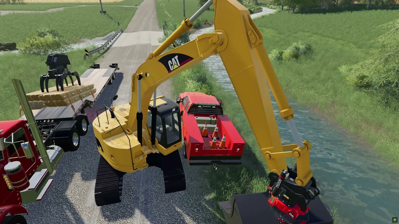Farming Simulator 19 | construction timelapse | #9 season 2 - YouTube