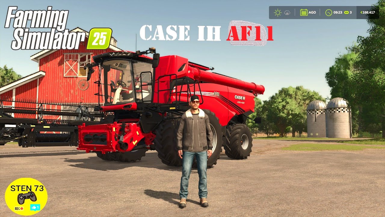 Farming simulator 25 - CASE IH AF11 - primo gameplay su FS25 - YouTube