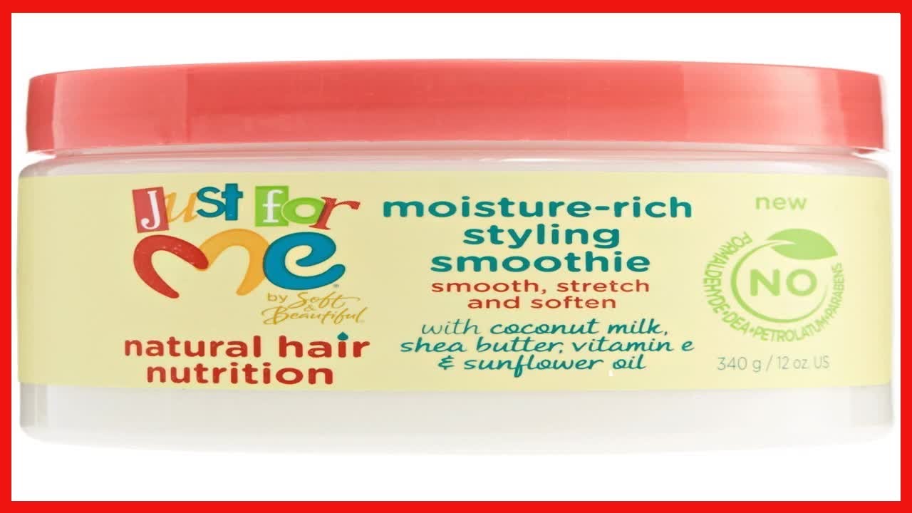 Just For Me Moisture-Rich Styling Smoothie, 12 Ounce - YouTube