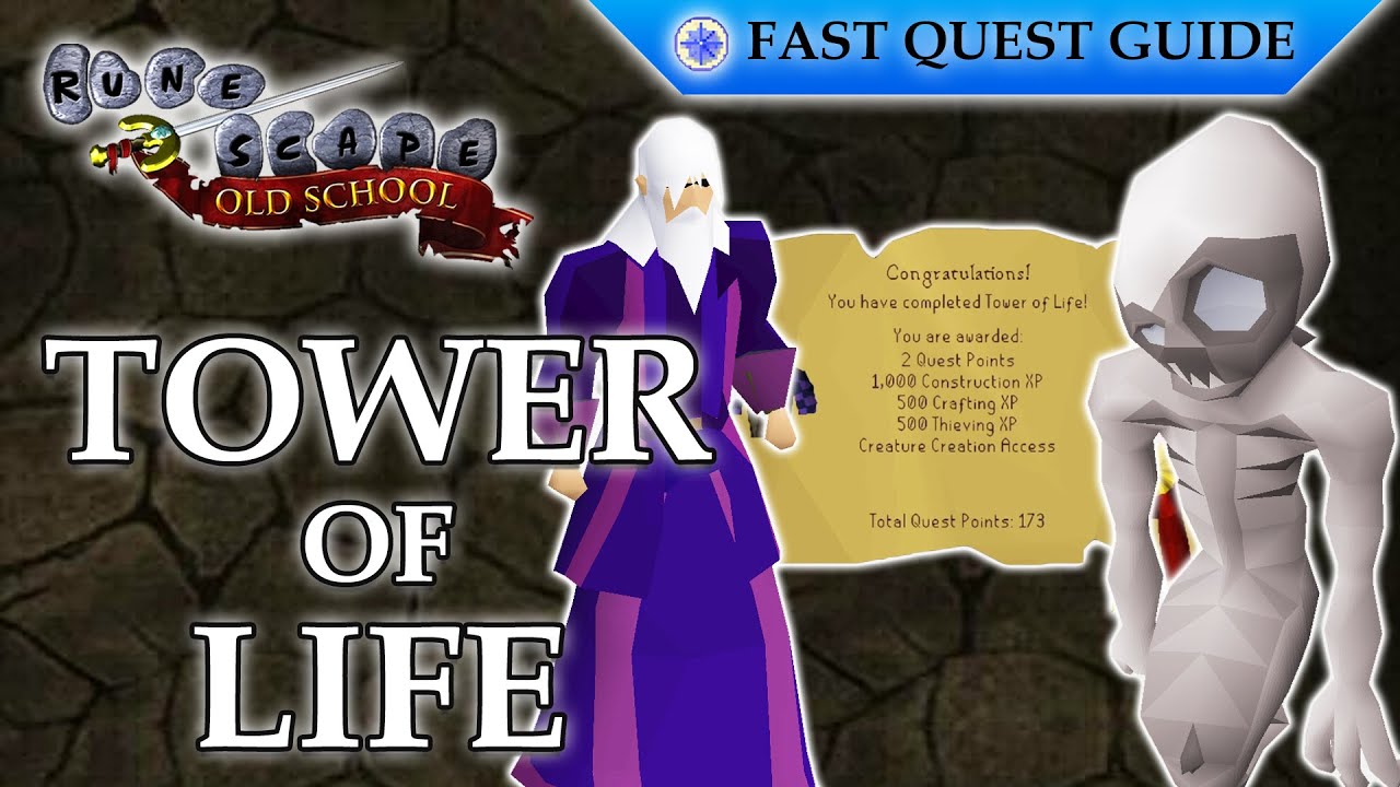 Tower Of Life Quest | OSRS Quality Quick Guide [2025] - YouTube