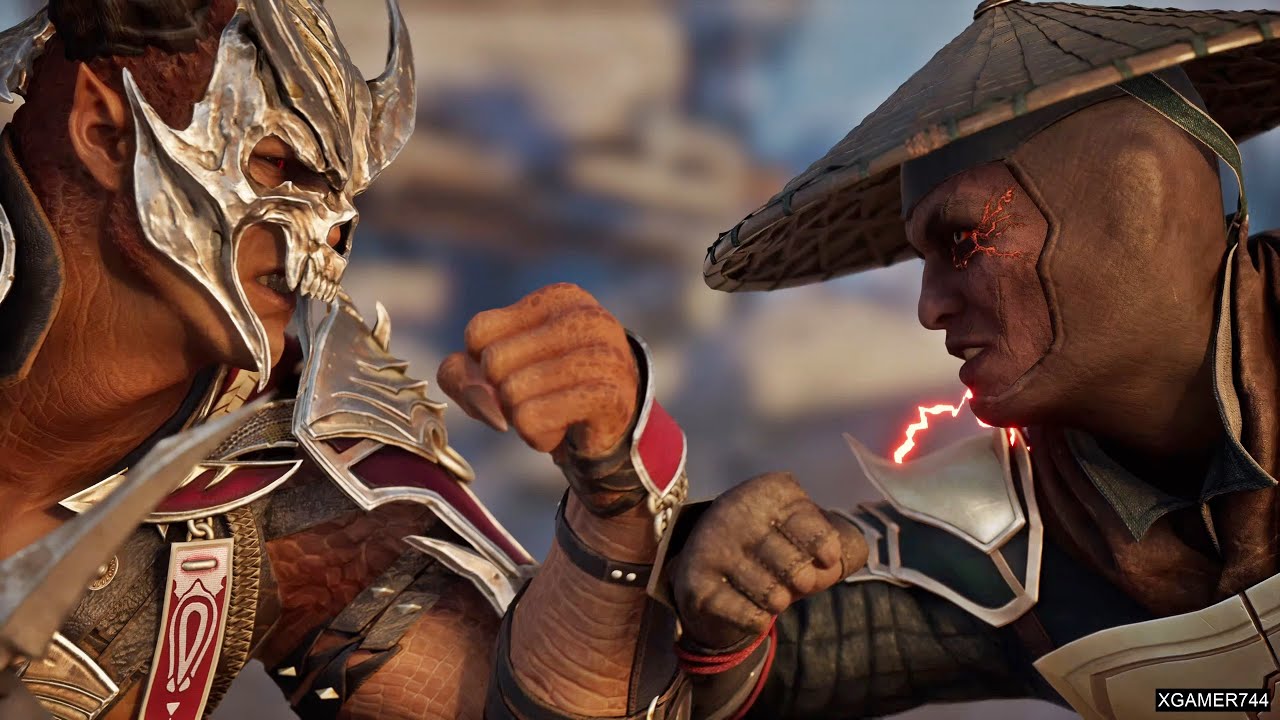 Mortal Kombat 1 - General Shao Vs. Dark Raiden (VERY HARD) - YouTube