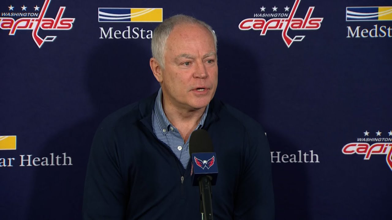 Media availability: Capitals GM Brian MacLellan talks 2023-24 season ...