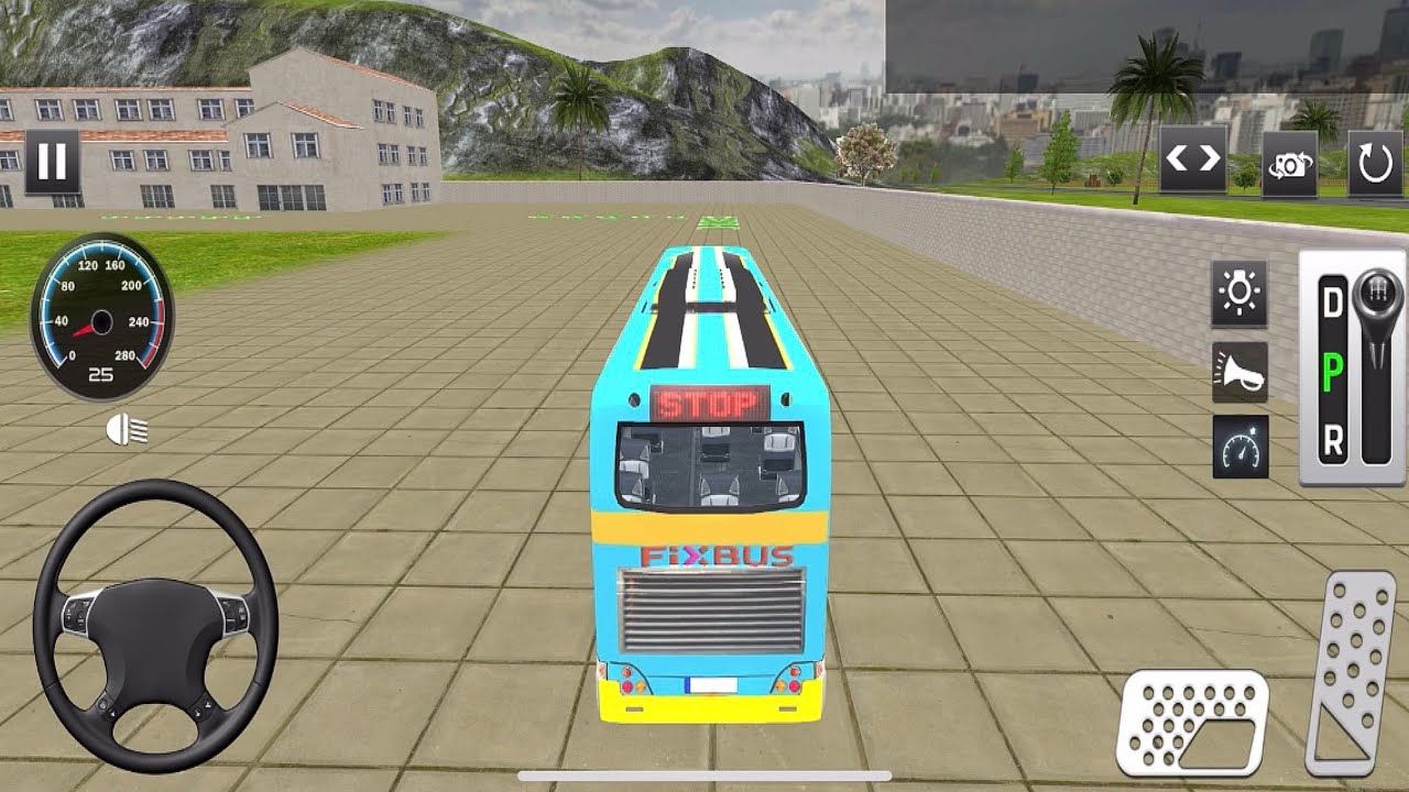 New passenger bus driving in city - 3d bus driving games - android bus ...