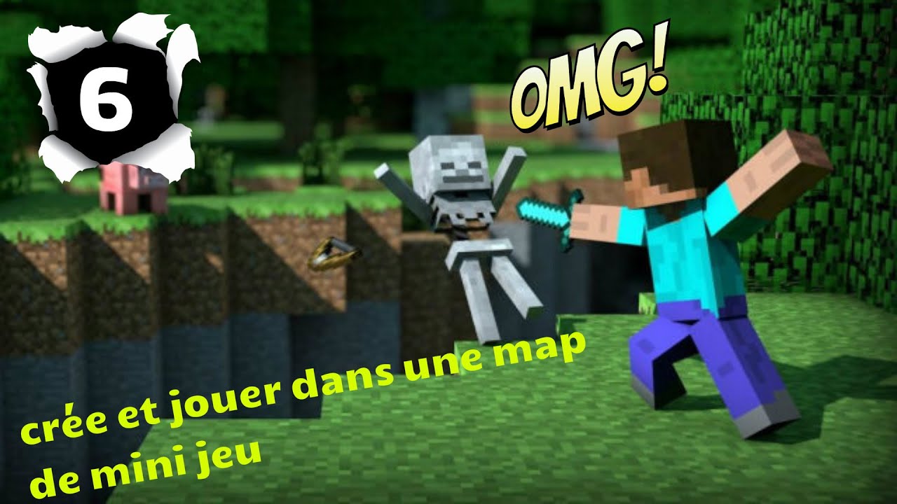 crée et jouer dans une map de mini jeu ep6 - YouTube