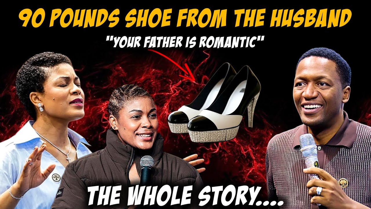 See How Prophetess BeBe Angel Was Surprised With a 90Pounds Shoe by ...
