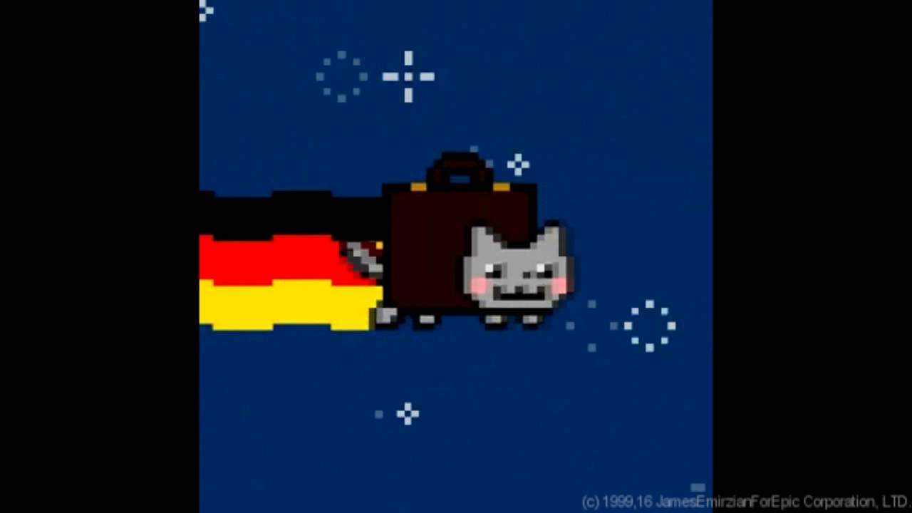 Scary Pop Up Nyan Cat In 10 Minutes Screamer - Nyan Cat Germany - YouTube