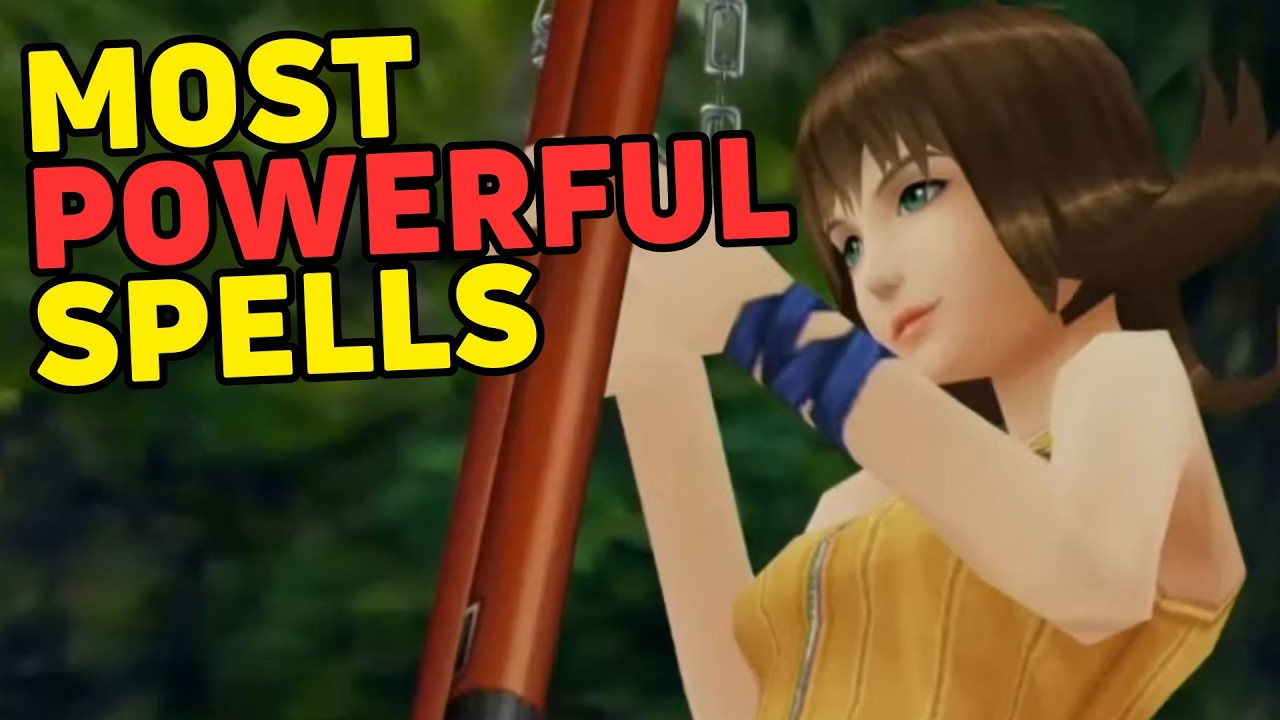 7 Most Powerful Spells In Final Fantasy History - YouTube