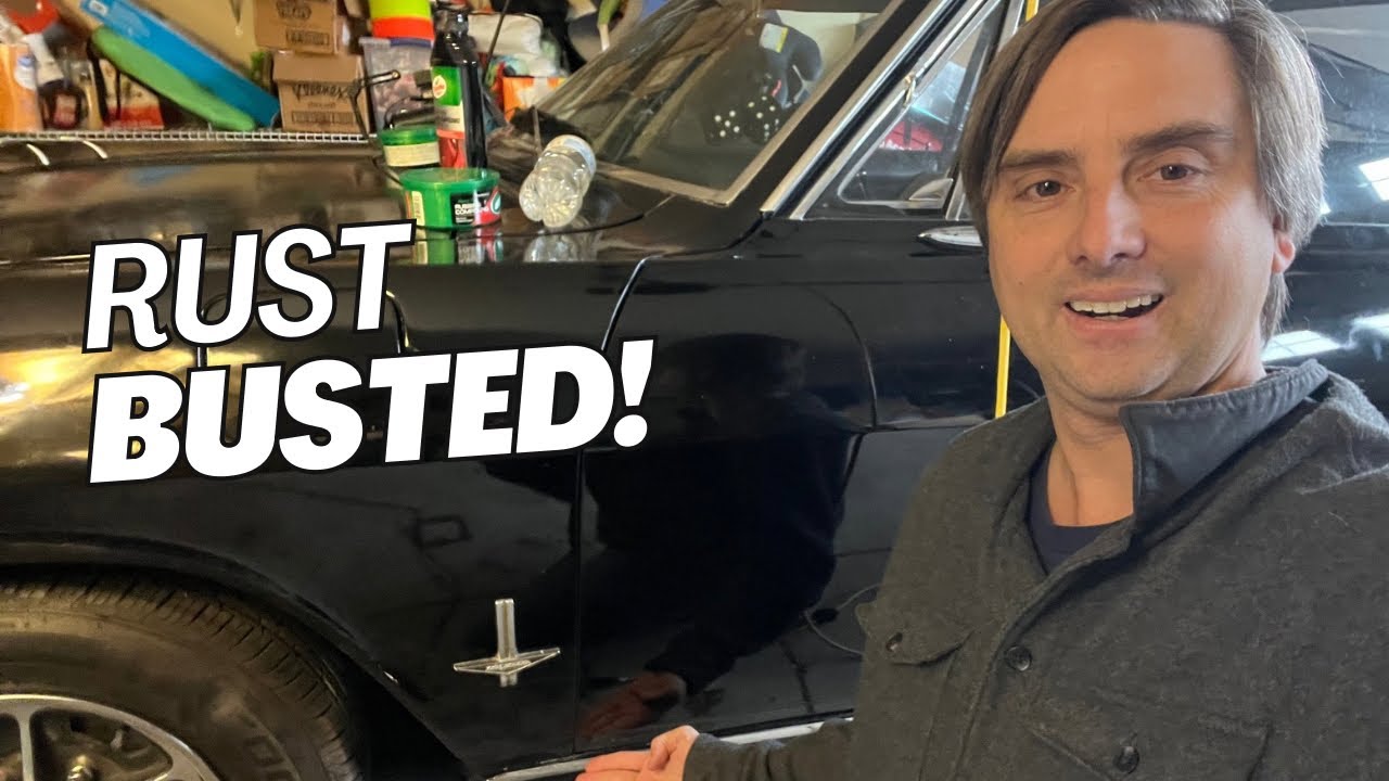 I Finish Repairing the Rust on my Corvair - YouTube