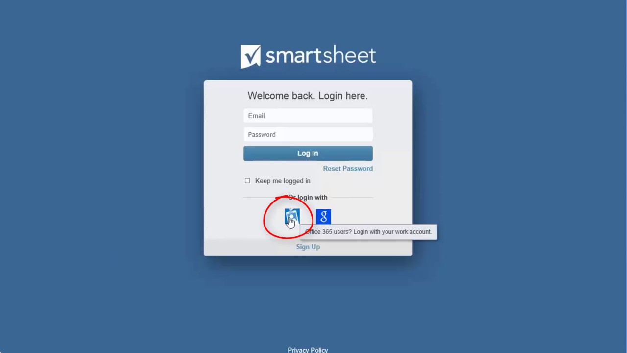 Smartsheet Office365 Web App - YouTube