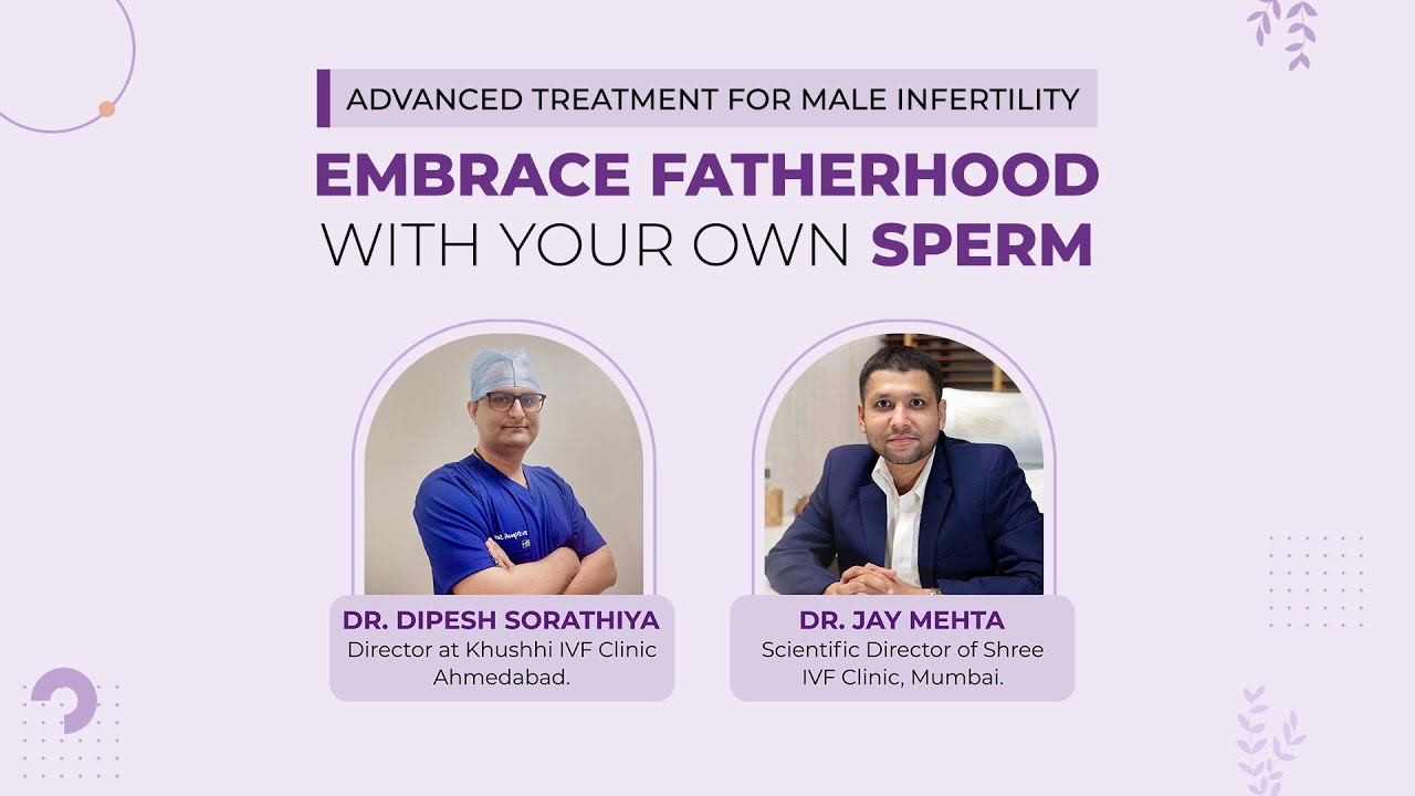 Advanced Treatment for Male Infertility | Special OPD Announcement | Dr. Dipesh Sorathiya ...
