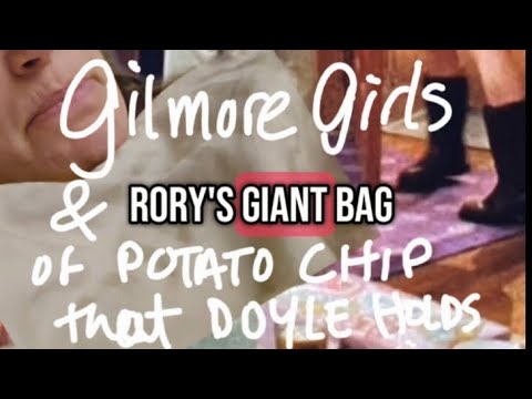 Gilmore girls and the giant bag of potato chips that Doyle holds - YouTube
