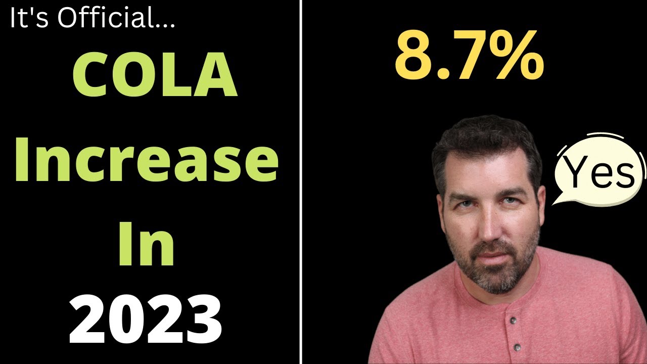Social Security Increase 8.7 %. Is the Cola in 2023 enough? - YouTube