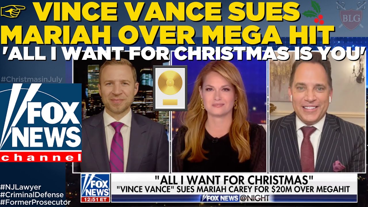 Vince Vance Sues Mariah Carey Over Huge Holiday Hit 'All I Want for ...