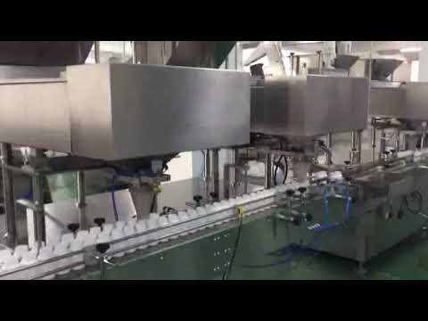 Bottle packing line with bottle air cleaning - YouTube
