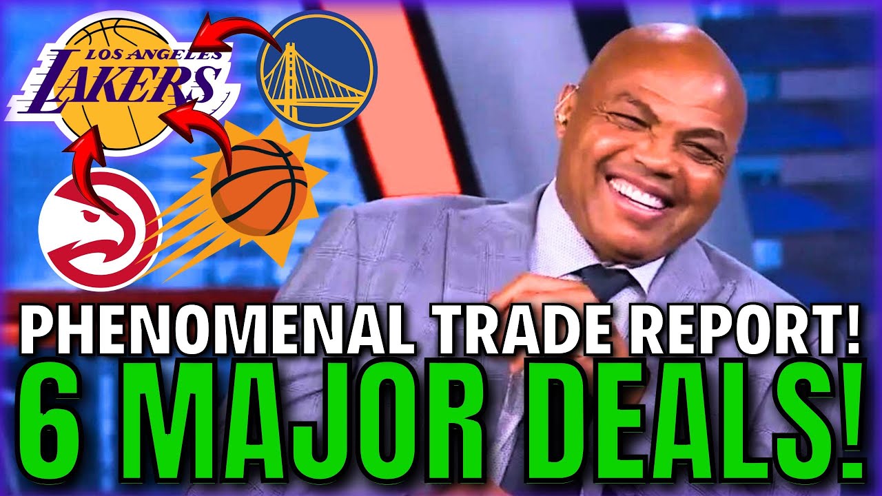 URGENT ALERT! LAKERS SHAKE THE NBA WITH 6 MAJOR TRADES! TODAY'S LAKERS ...