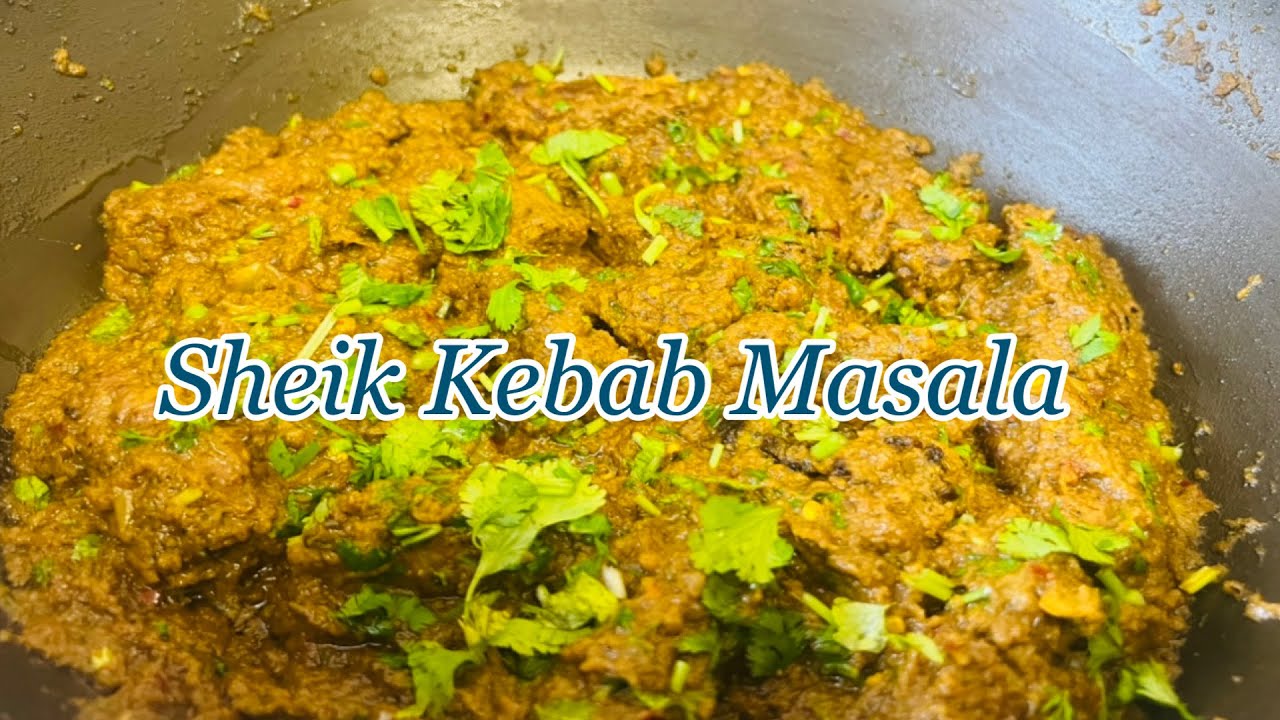 Sheik Kebab Masala / Sheik Kebab Gravy / Frozen Sheik Kebab Masala ...