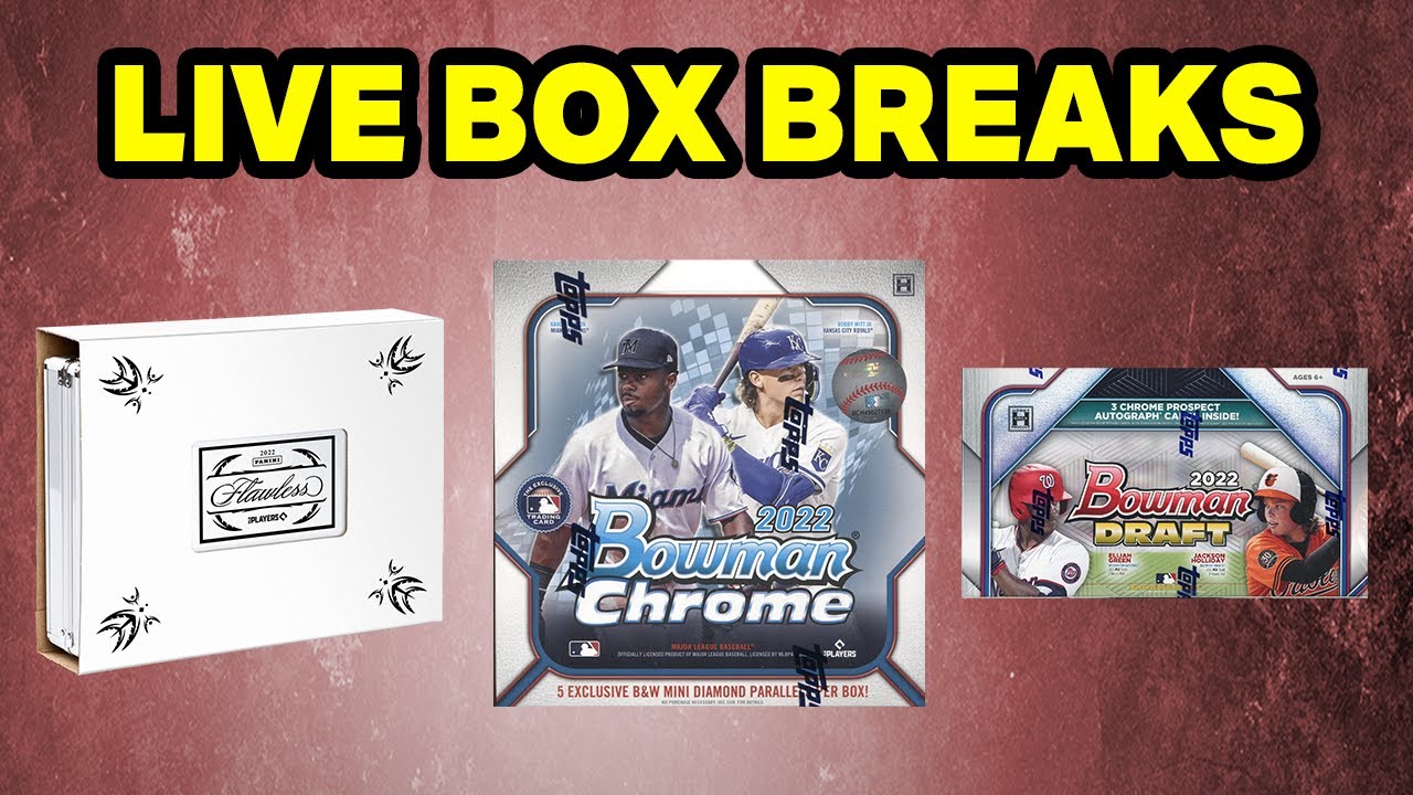 Blez Baseball | SPORTS CARDS LIVE BOX BREAKS - YouTube