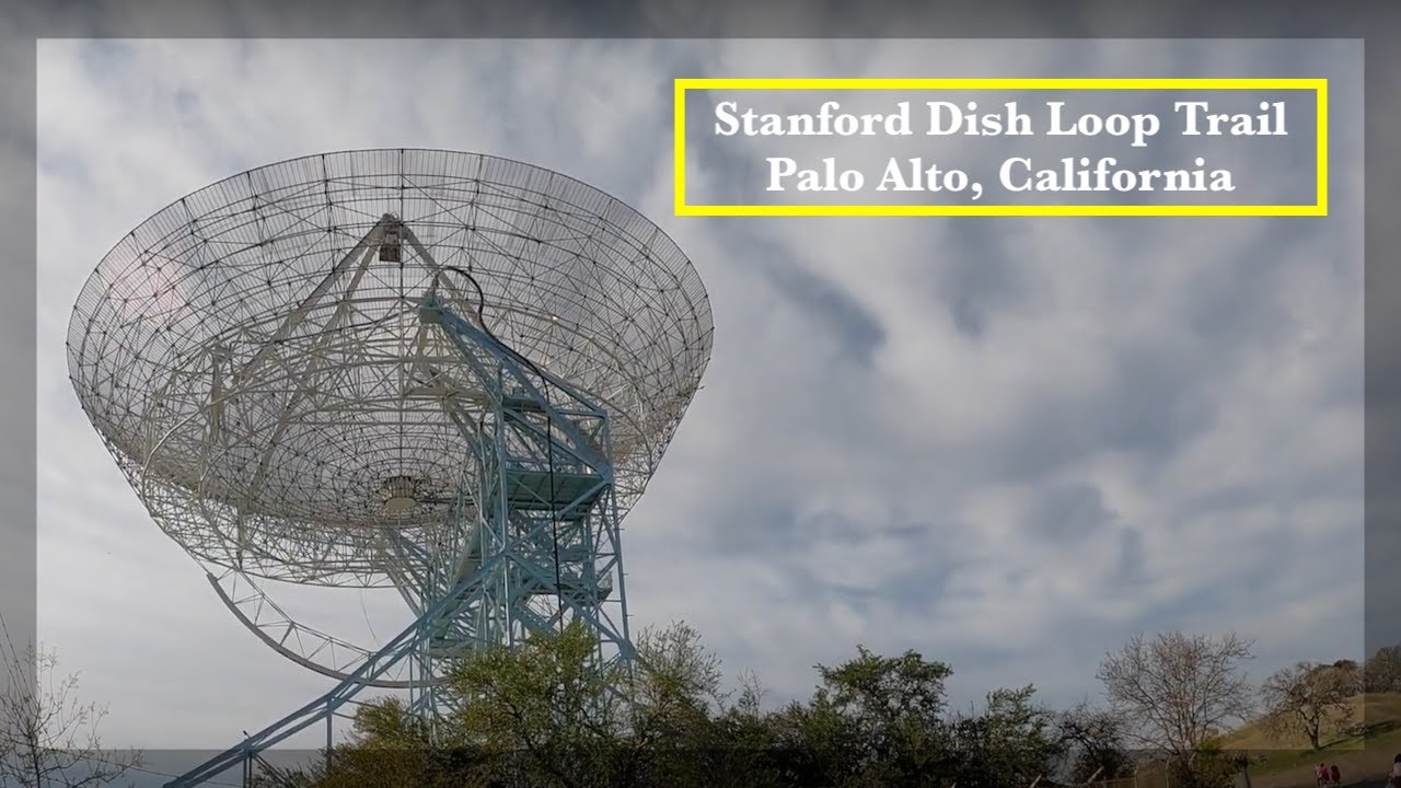 🇺🇸USA🇺🇸 Hiking Trails - Stanford Dish Loop Trail in Palo Alto, CA / a ...