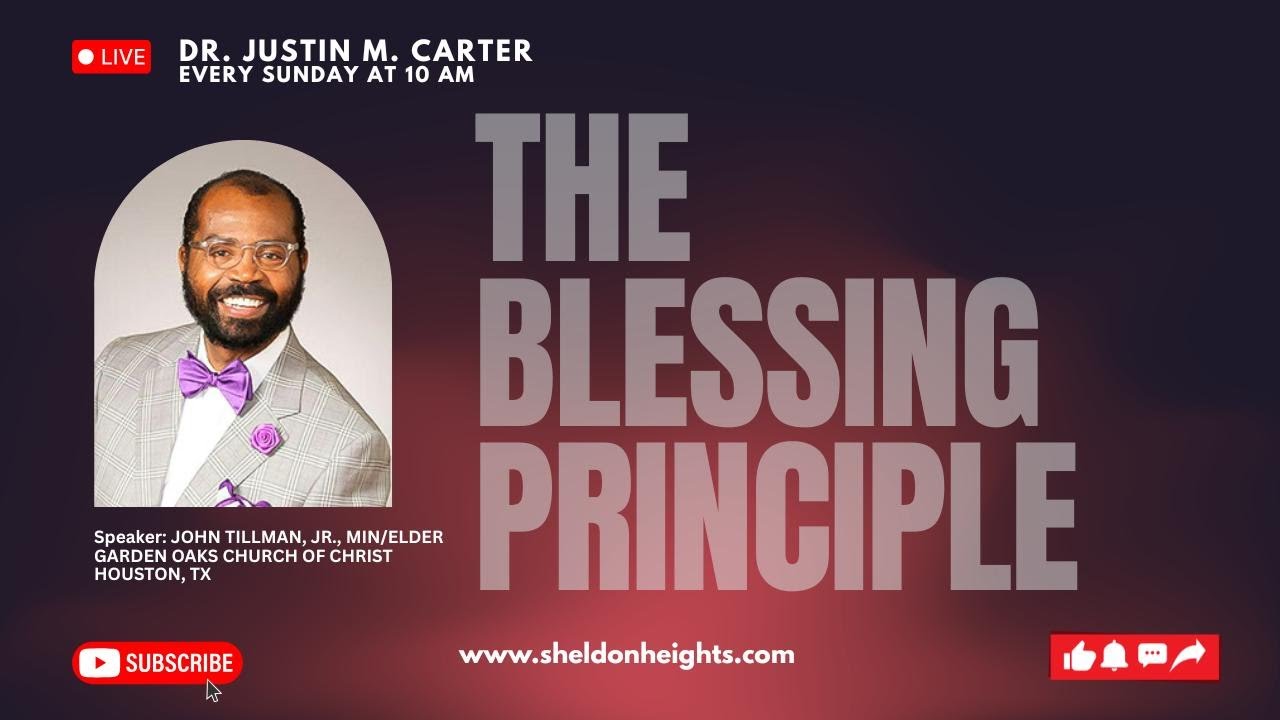 09/28/25 The Blessing Principle 1 King 17:8-16 Min. John Tillman - YouTube