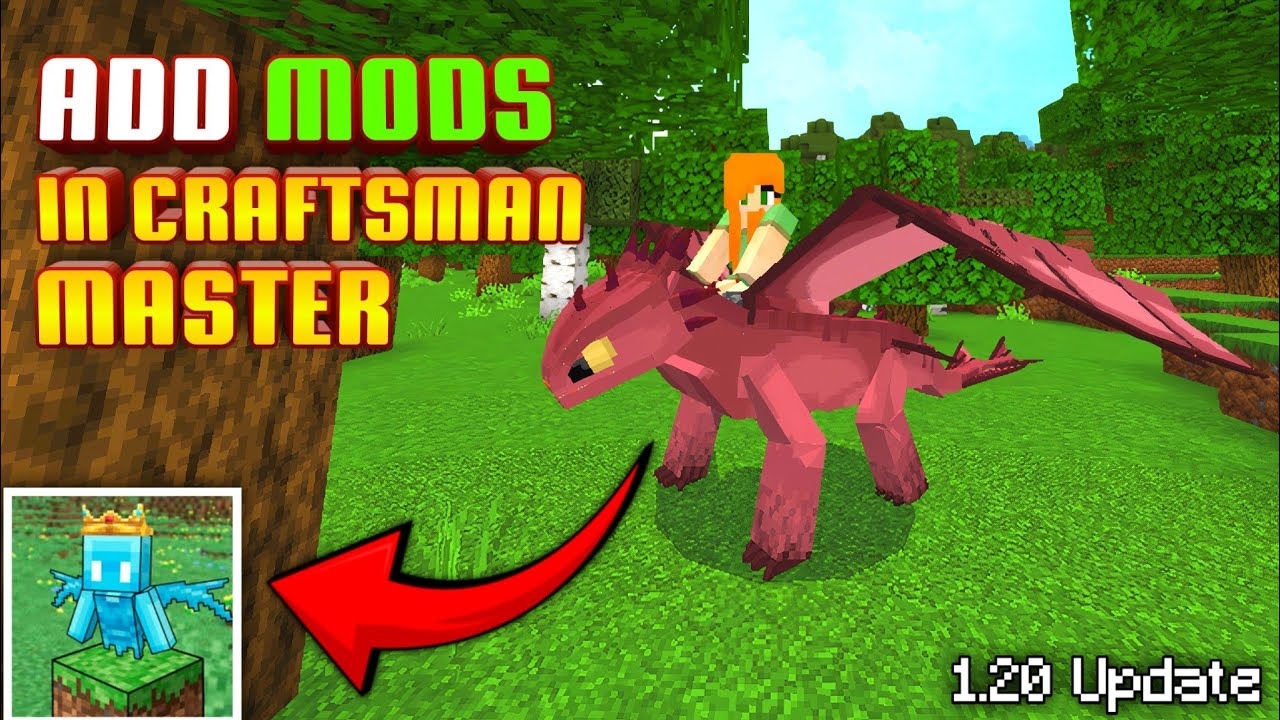 How to Download & Install "Mods" in Craftsman Master???🤫 - YouTube