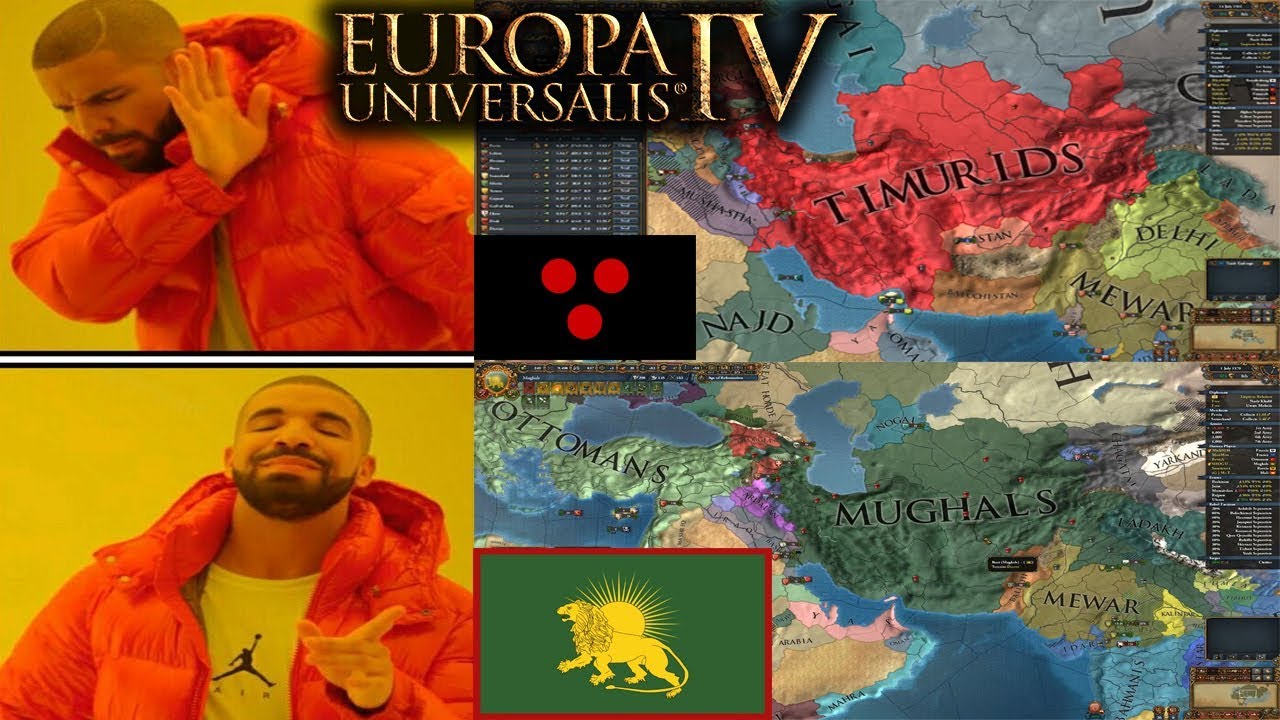 EU4 Failing as Timurids and Mughals Europa Universalis 4 Multiplayer ...