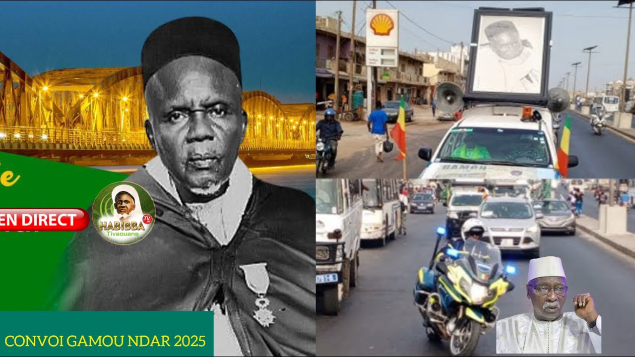 🔴EN DIRECT CONVOI GAMOU NDAR étape TIVAOUANE Thiès ÉDITION 2025 - YouTube