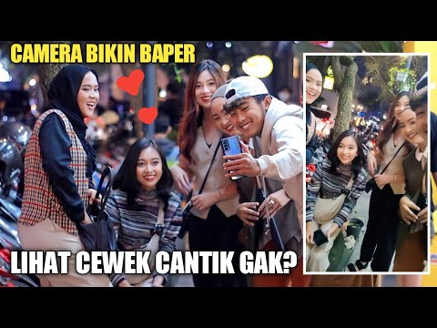 LIHAT CEWEK CANTIK GAK? KAMERA DEPAN BIKIN BAPER CEWEK CANTIK